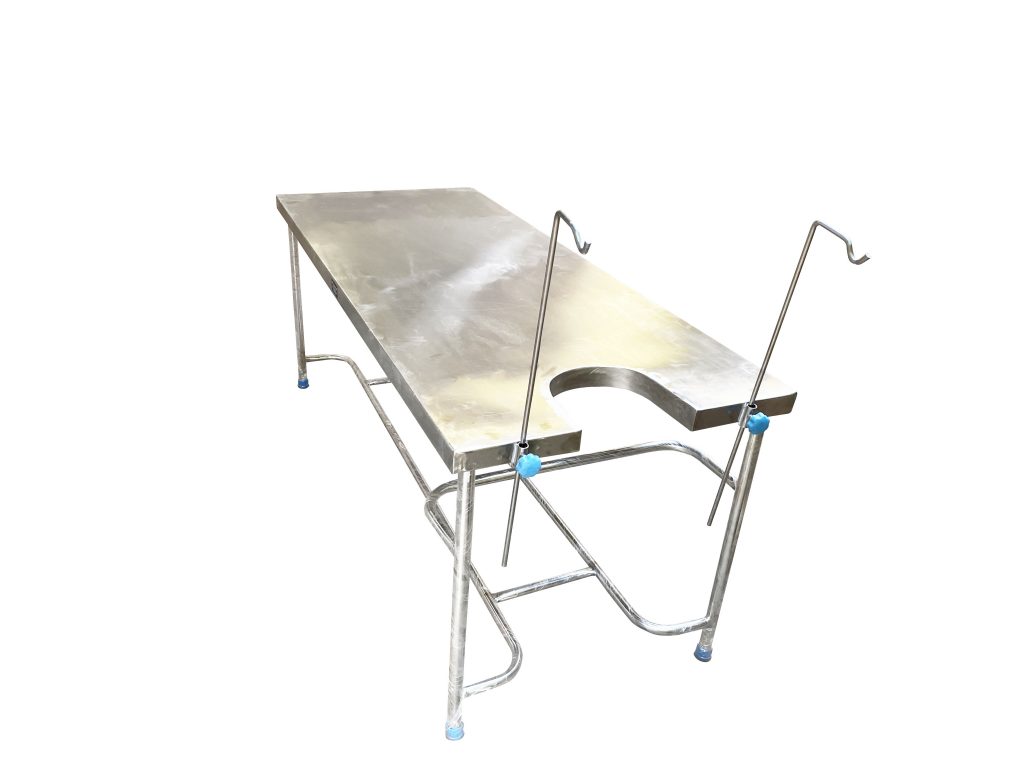 P.M.P.S.® Full Body Stainless Steel Labour,Examination Table with Extra ...