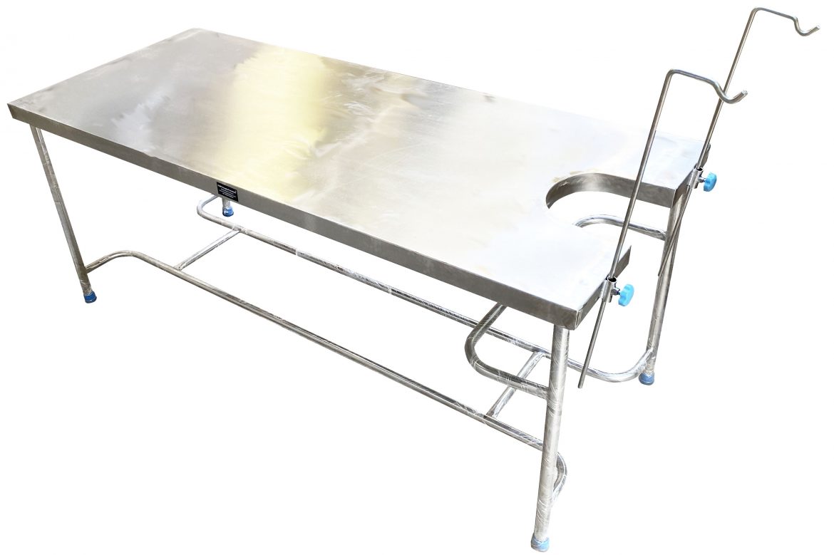 P.M.P.S.® Full Body Stainless Steel Labour,Examination Table with Extra ...