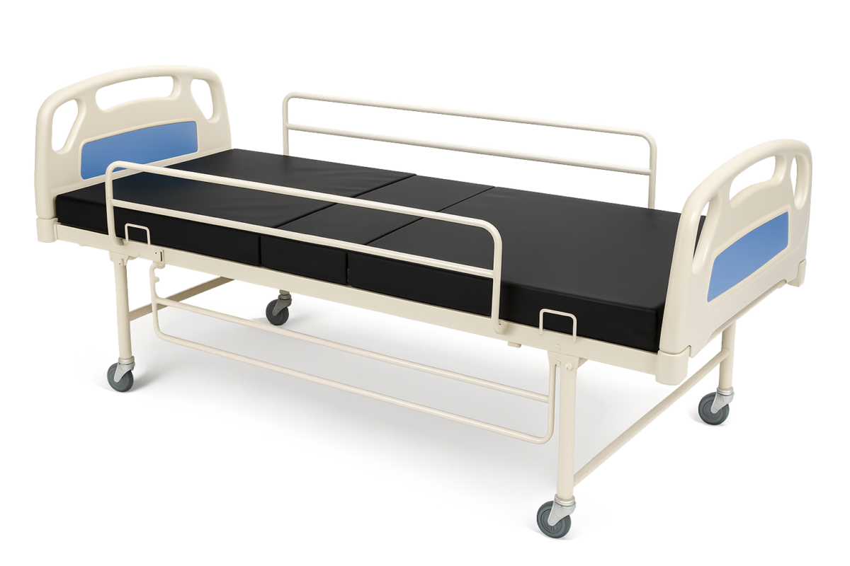 PMPS® Medical Bed with Built-in Commode | Head Elevation Function ...